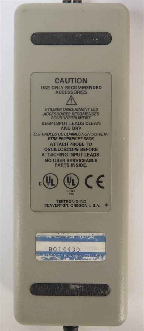 Tektronix P5205 High Voltage Differential Probe 100mhz Ebay