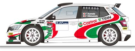 Castrol Livery Returns Again On Subaru And Skoda Japanese Nostalgic Car