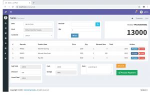 Demo Pembuatan Aplikasi POS Point Of Sales YukCoding