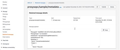 使用mqtt将opc Ua发布端连接到amazon Aws Iot
