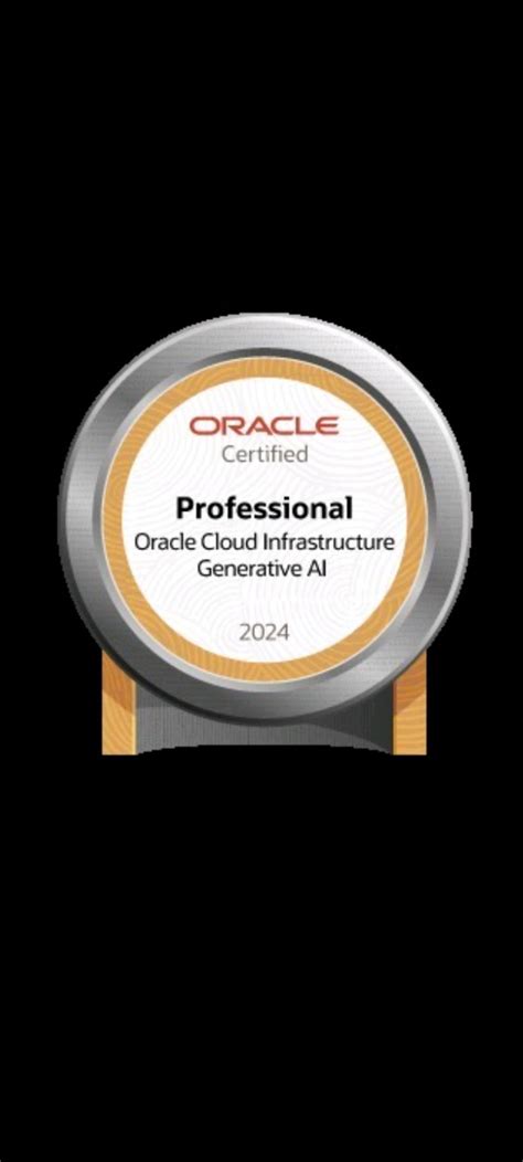 Yuvasree R On Linkedin Oraclecertified Generativeai