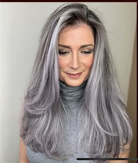 Long Silver Hair Long Gray Hair Long Hair Cuts Long Hair Styles