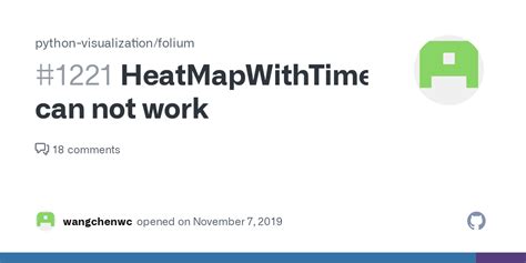 heatmapwithtime can not work · issue 1221 · python visualization