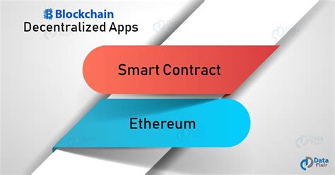 Blockchain Decentralized Applications DAPPS Ethereum DataFlair