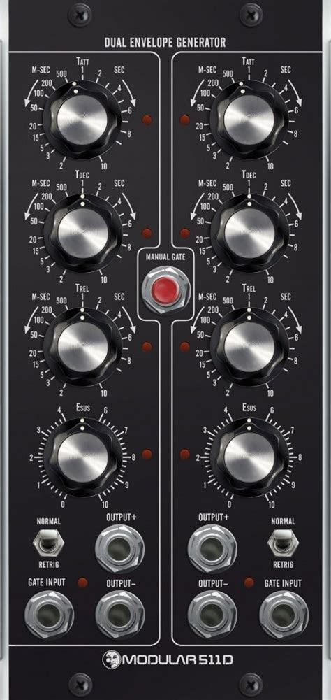 Moon Modular D DUAL ENVELOPE GENERATOR MU Module On ModularGrid