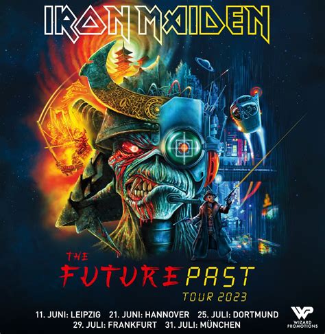 Vorbericht Iron Maiden The Future Past Tour 2023 Support The Raven