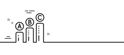 diagram chart line icon analytics graph sign vector image