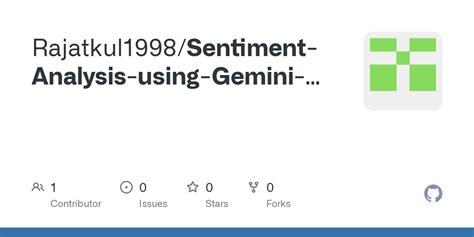 Github Rajatkul1998sentiment Analysis Using Gemini Api
