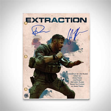 Extraction Transcript Limited Signature Edition Rare T