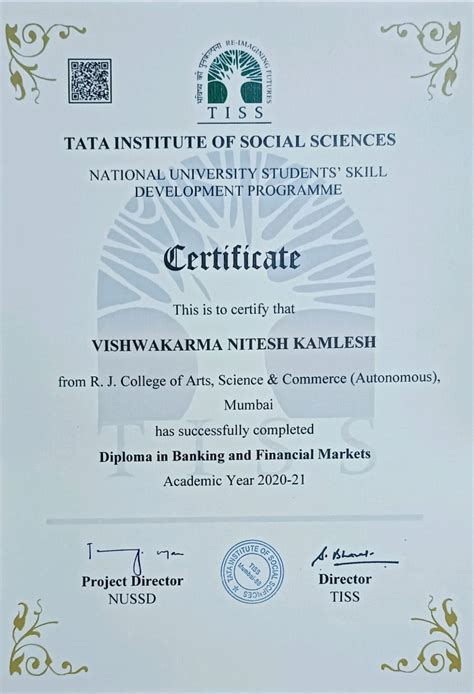 Nitesh Vishwakarma On Linkedin Tiss Banking Finance