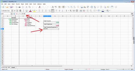 Libreoffice Calc Basic