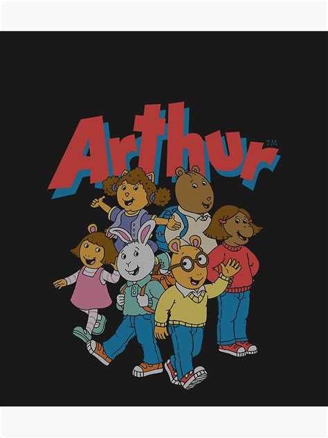 PBSs Arthur Characters Mens And Womens Poster For Sale By KoaKuoahu Redbubble