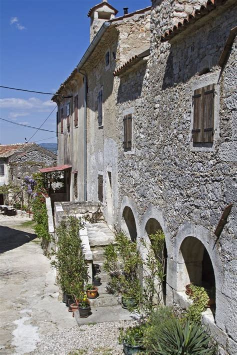 The Krsan Castle Istria Croatia Krsanski Kastel Ili Stari Grad