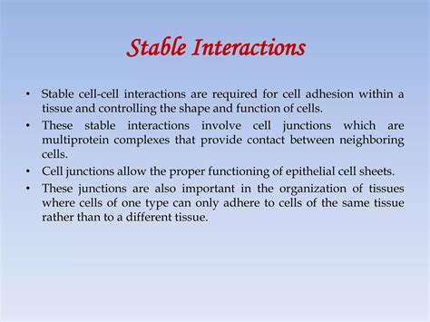 Cell Cell Interaction Pptx
