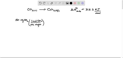 solved calculate the amount of heat required to completely sublime 50