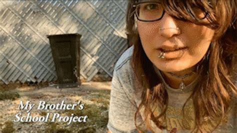 My Step Brother S School Project Part One HD P Version CANADIAN AND ASIAN GIANTESS