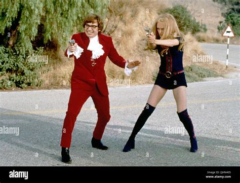 Austin Powers Felicity Hair Back View
