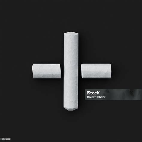 흰색 보도 또는 흑 초 조립 처럼 거친 칠판 3d에 추가 기호 수학 연산 글꼴 이미지 렌더링 0명에 대한 스톡 사진 및 기타 이미지 Istock