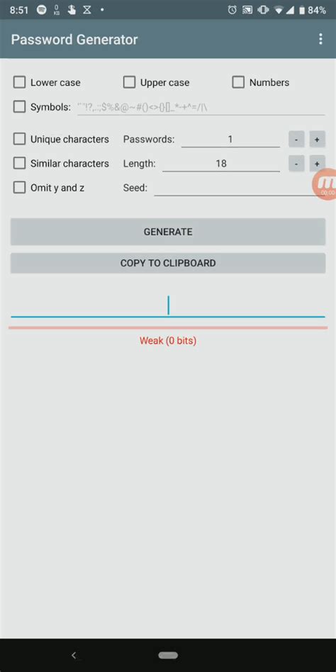 How To Easily Generate Unique Complex Secure Passwords On Android Mos Blog Security And Stuff