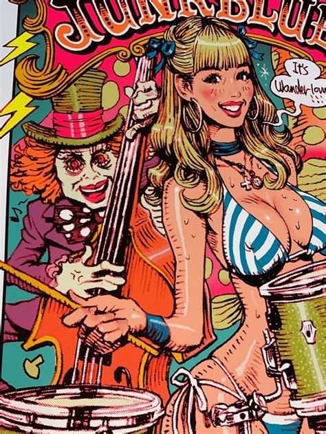 Junkblues X Rockinjelly Bean Silk Screen Print Junkblues Exclusive