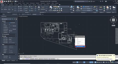 ترسیم سریع برش در اتوکد آکادمی شریفی آموزش نرم افزارهای معماری