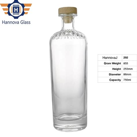 750ml Glass Bottles Premium Glass Bottle Manufacturer For Liquor