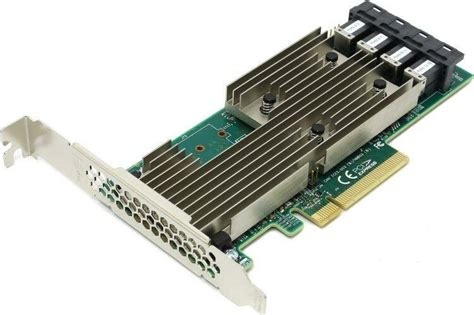 LSI HBA SAS9305 16i PCI E 3 0 x8 LP SAS SATA 12G Non RAID до 1024 16port 4 intSFF8643