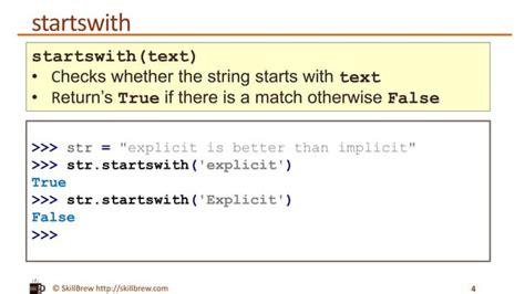 Python Programming Essentials M8 String Methods Ppt