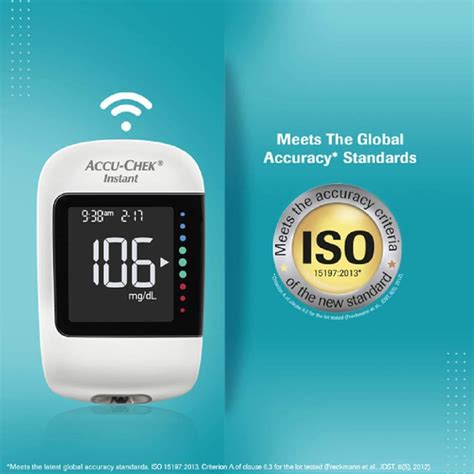 Accu Chek Instant Wireless Blood Glucometer With Free Test Strips Buy Online At Best Price