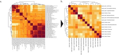 A Pearson Correlation Coefficient Heatmap With All Features B