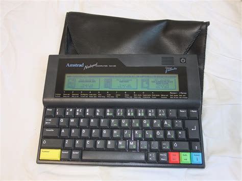 Amstrad Nc100 Vintage Notepad Computer Based On Z80 Cpu Etsy