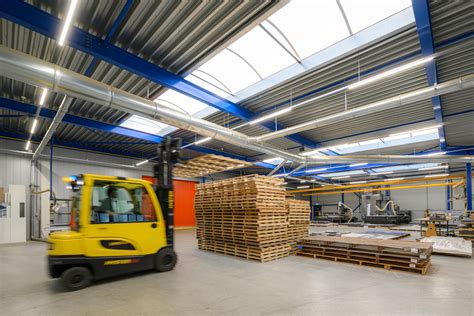 Interflow Industrial Hall Lighting Magnus And Emergency Lighting Production Facility