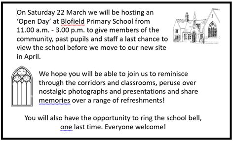 Blofield Primary School Events