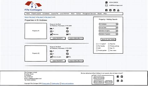 Want To See What A Wireframe Looks Like This Is One Of Our Clients
