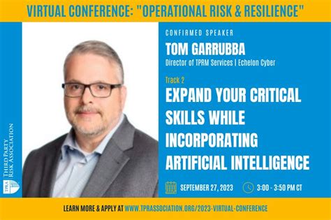 Third Party Risk Association Tpra Third Party Risk Management On Linkedin Schedule Tpra