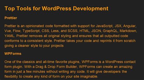 Top Tools For Wordpress Development Hidden Brains Infotech Enterprise