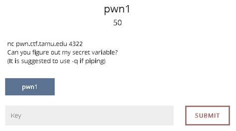 tamuctf 2017 pwn 1