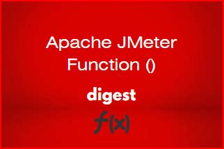 Apache JMeter Digest Function PerfMatrix