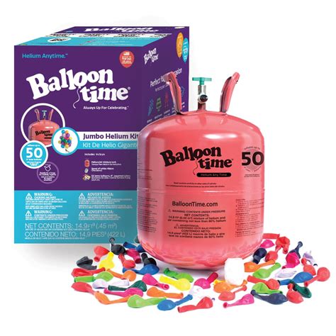 Helium Tanks In Balloons