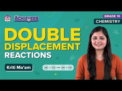 Displacement Reactions Definition Types Single Double Examples
