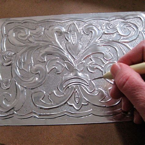 Cómo Hacer Un Repujado En Metal Con Chapas De Aluminio Servei Estació