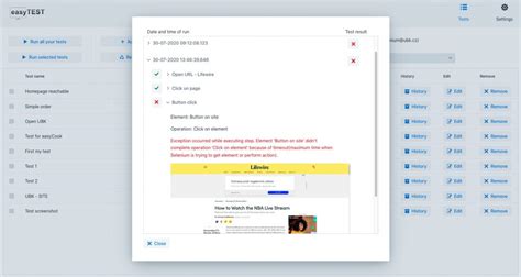 Easytest Simple Gui For Selenium Testing Ubk Sro