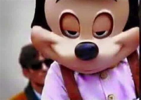 Mickey Looking At Meatball Ron Like Rblah2