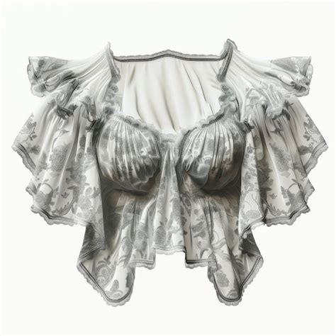 Premium Photo Tops With Lace Details Isolated