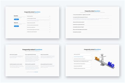 常见问题解答Web UI Kit的小部件设计 云瑞设计