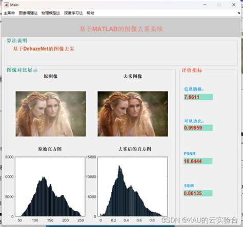 基于matlab的去雾系统（深度学习传统改进方法）v30典型的深度学习模型cnn的去雾算法matlab Csdn博客