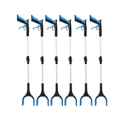 Misopily 32 In Foldable Grabber Reacher Tool 6 Pack With 4 In Wide