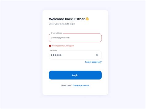 Error Copy Message By Esther Emah On Dribbble