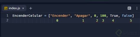 Tipos De Datos Arrays Platzi