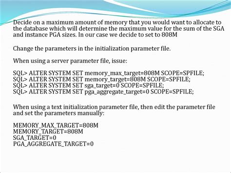 Agenda Performance Tuning Overview Oracle Database Internal Ppt Download